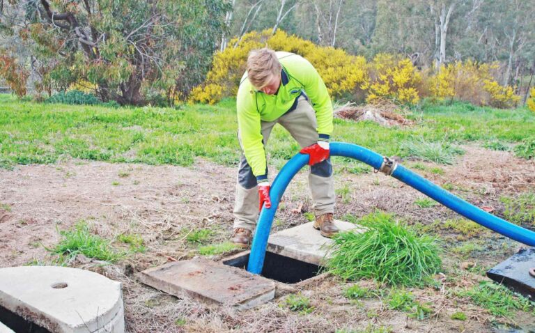 Septic tank pumping Maryborough - Sludgebusters